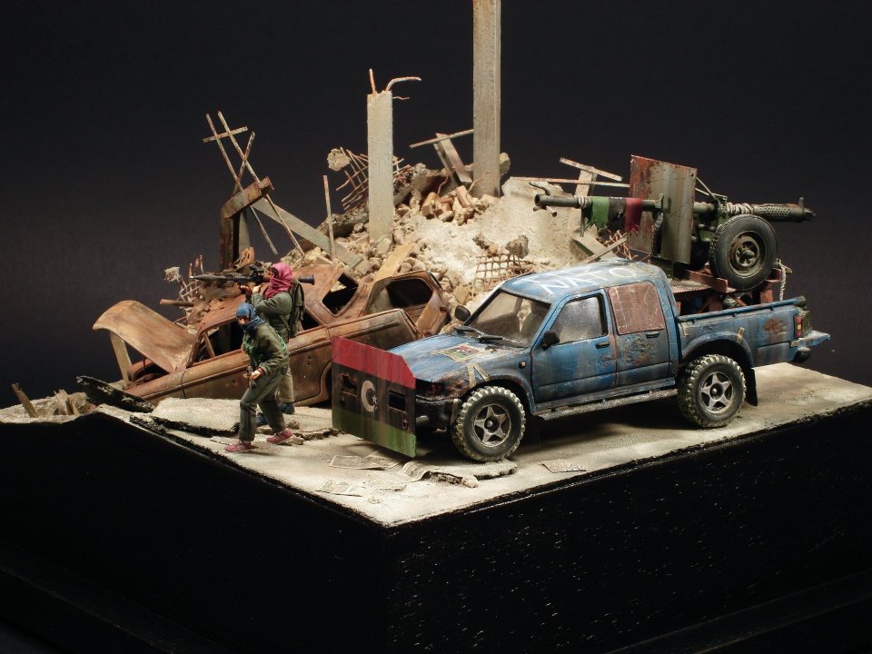 MODELISMO Y MODELISTAS "THE MASTERS" II (ANEXO DIORAMA): "Thanks Nato ...