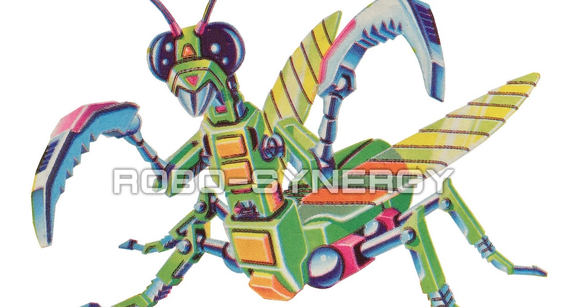 ROBO-SYNERGY: FIGHTING INSECTS - TOY ARTWORK