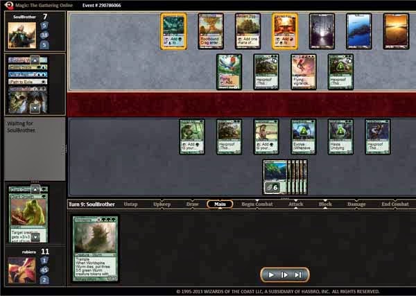 Magic the Gathering Adventures: [Modern] Mono Green Lots of Creatures