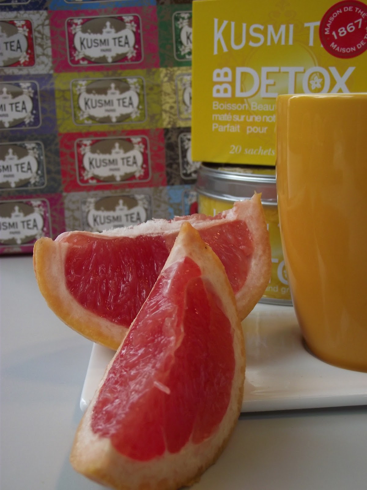 Nalou's in the air: pamplemousse, thé et jolie peau {BB detox by Kusmi ...