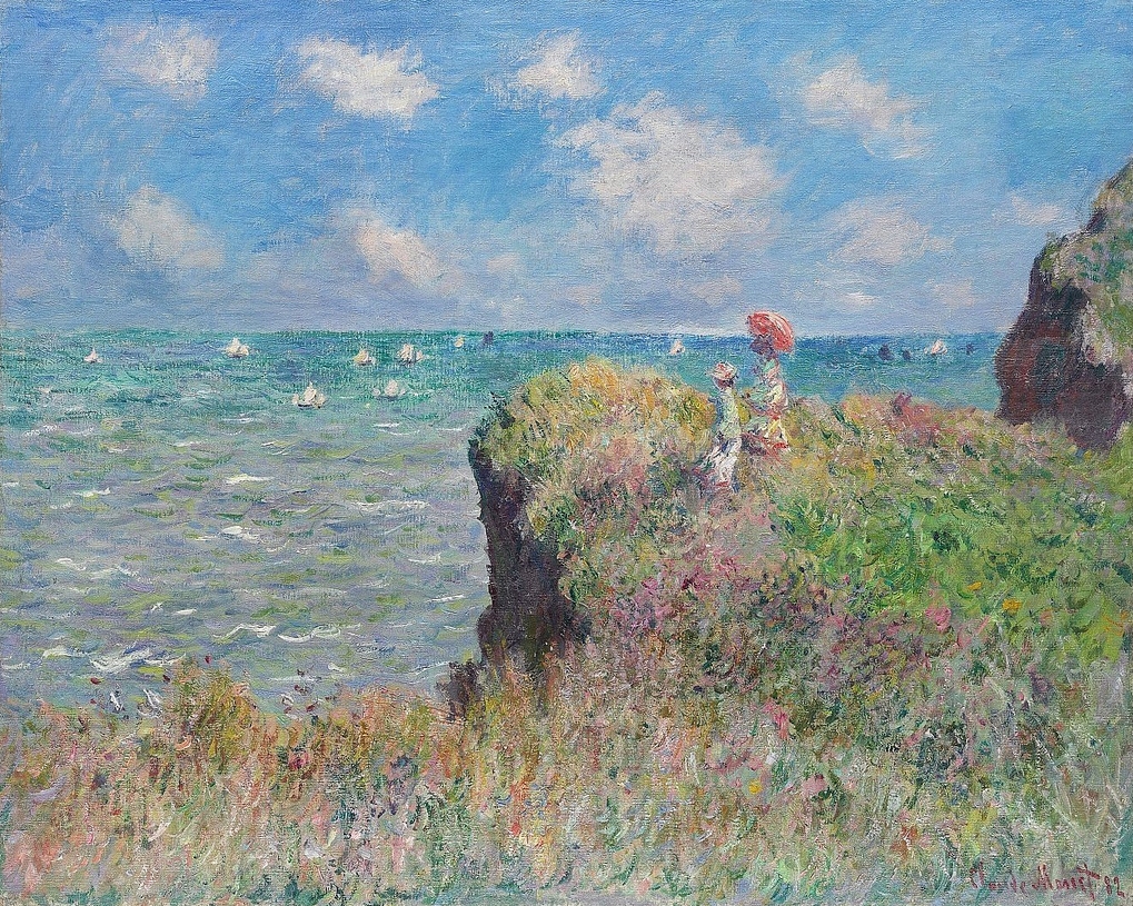 SERIES DE PINTURAS MARAVILLOSAS: THE PROMENADE DE CLAUDE MONET