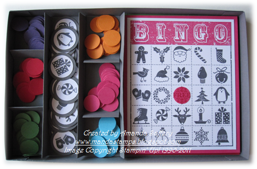 Manda Stamps: Christmas Bingo........