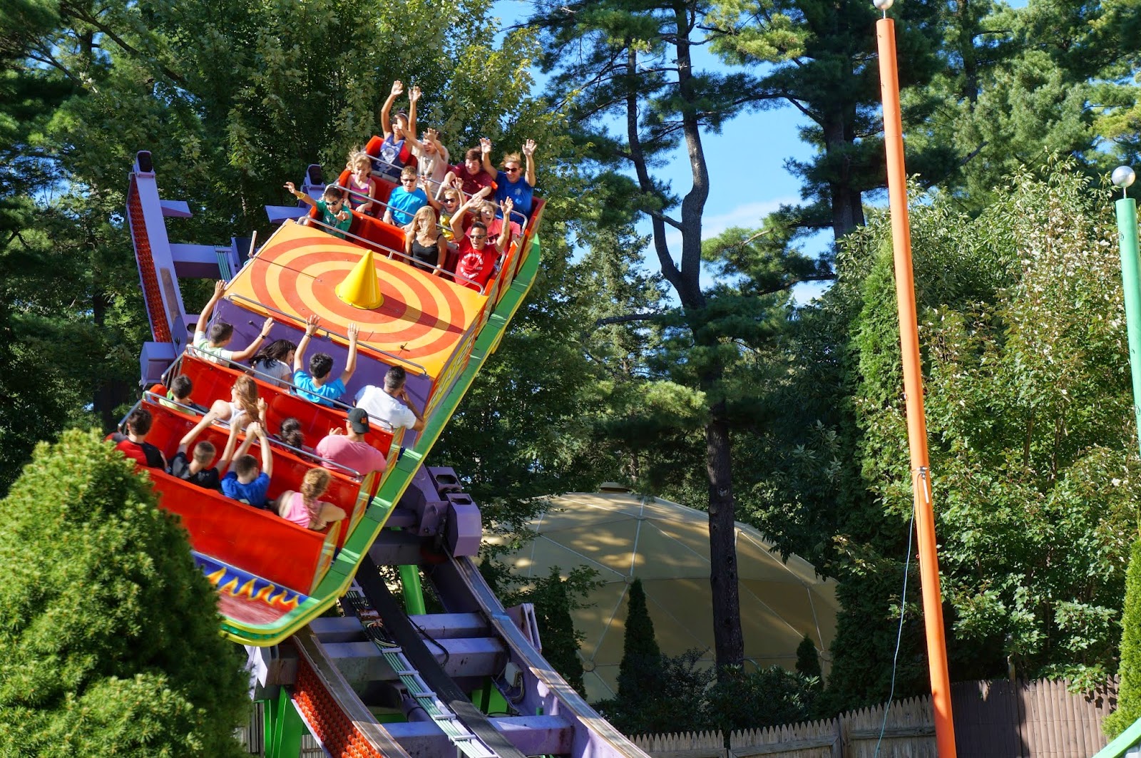Evan and Lauren's Cool Blog: 9/1/14: Canobie Lake Park Fun