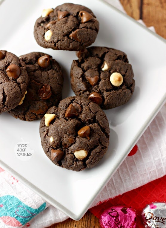 Chocolate Lover's Cake Mix Cookies | Mandy's Recipe Box