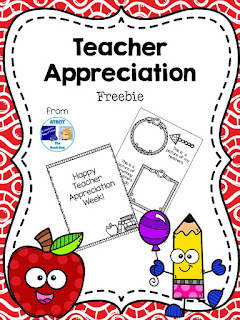 The Book Bug: Teacher Appreciation Freebie