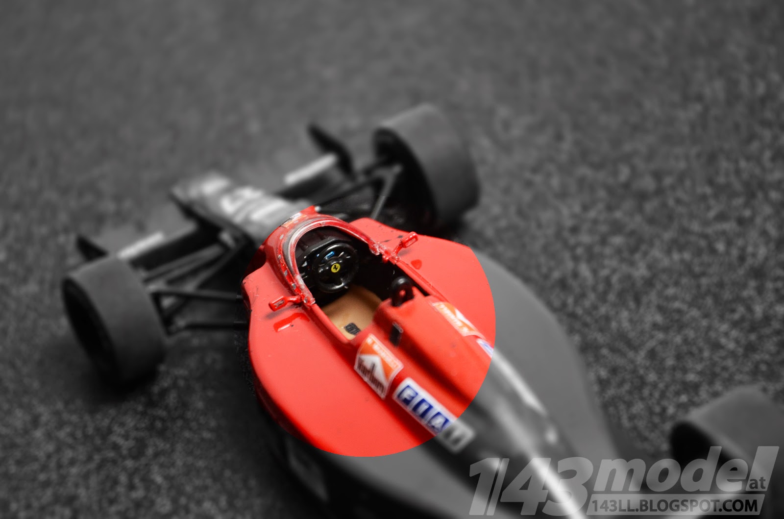 143modell: Ferrari F640-189, Custom Ixo 1/43