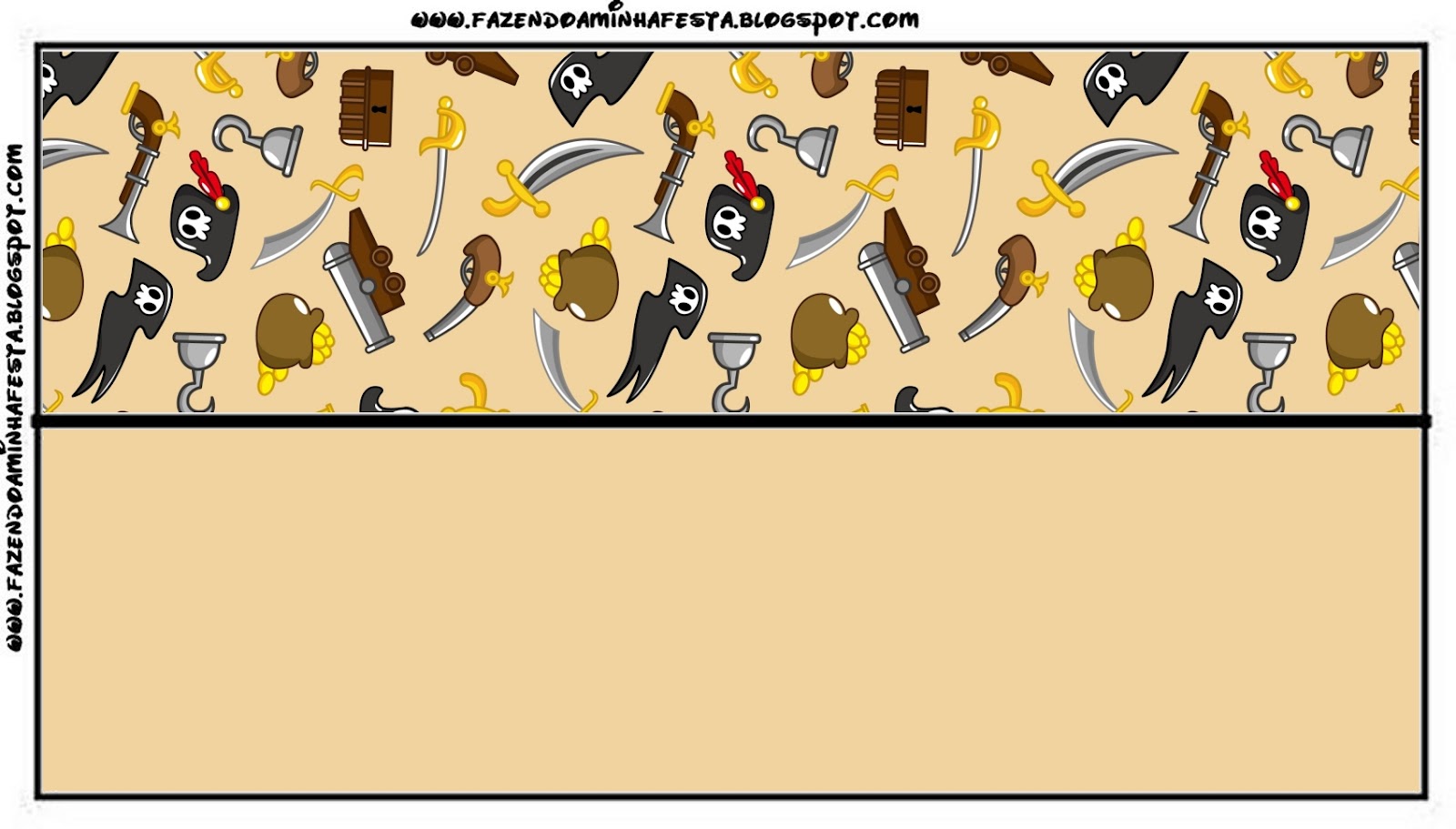 Pirate Party: Free Printable Candy Bar Labels. - Oh My Fiesta! in english