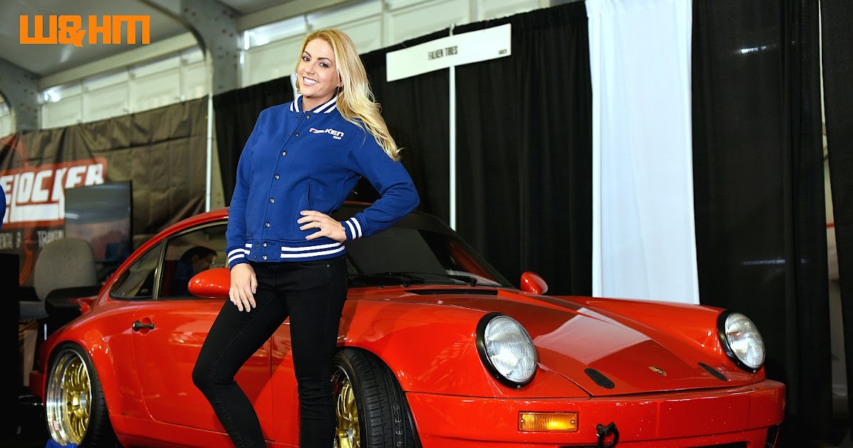 Always Sunny Courtney Day for Falken Tire with Ashley Harrell at 2018 ...