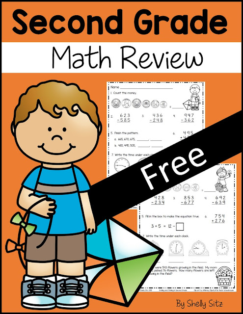 Spring Math for Second Grade - Second Grade Teaching Blog