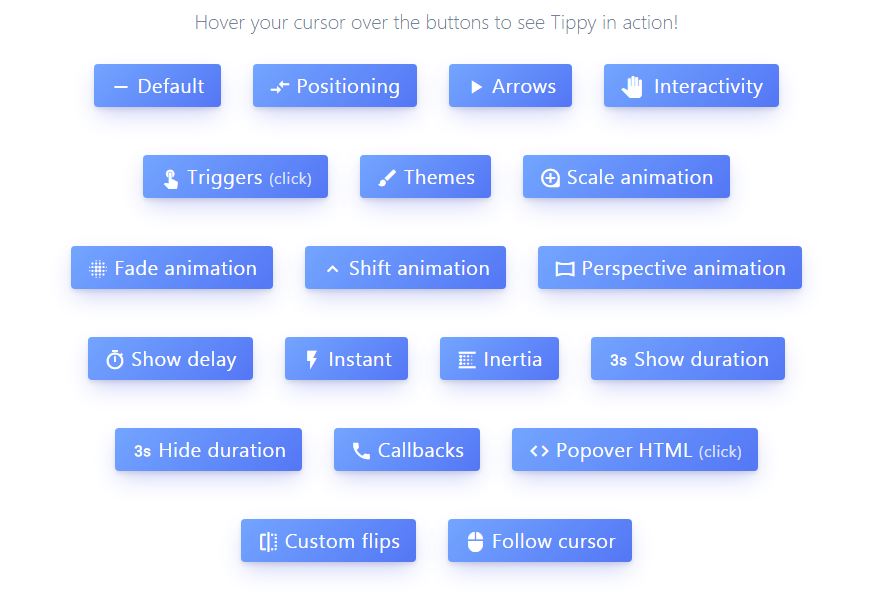 Tippyjs Animated Jquery Tooltip Plugin Jqueryriver