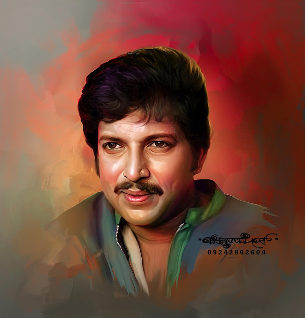 Chitthara Digital Paintings: vishnuvardhan paintings