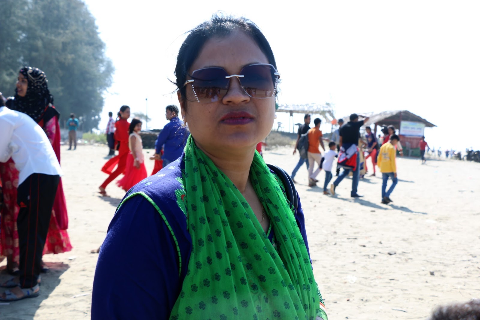 Hasina Begum - Inani Sea Beach, Coxbazar
