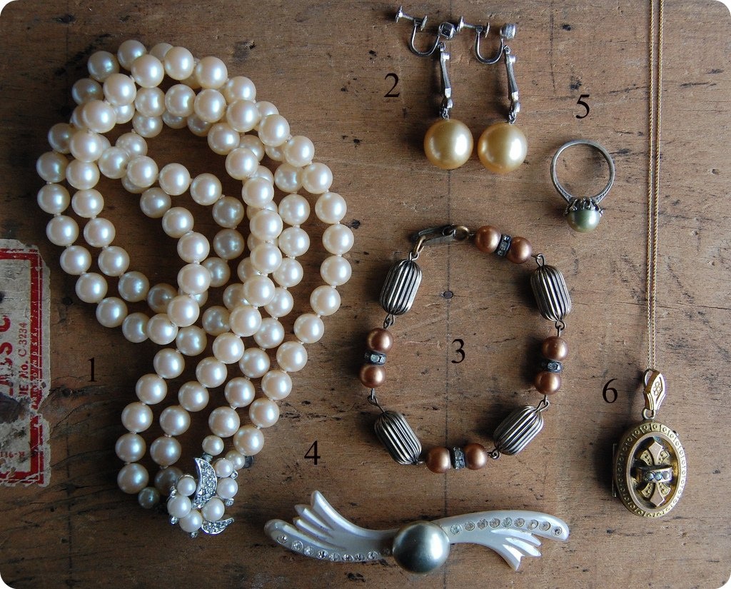 Jean Jean Vintage | Vintage and antique jewelry: Pearly Update