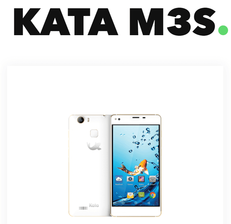 Kata M3s With MT6737 Now Official, Priced At PHP 7399!