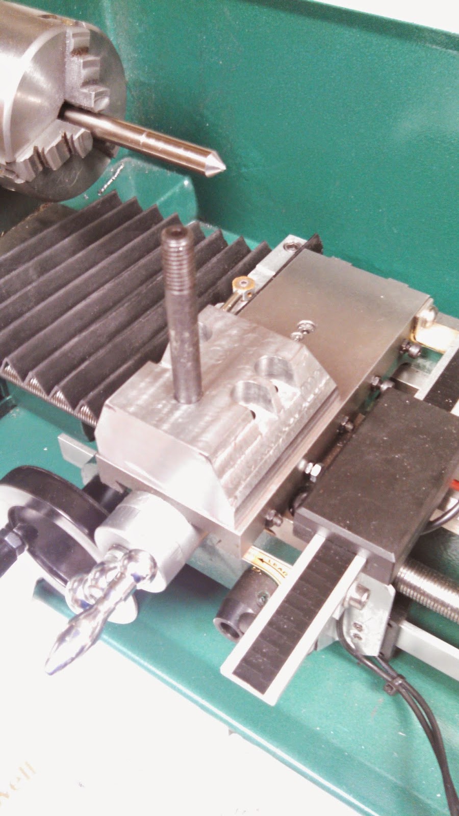 Benchtop Machine Shop: Lathe: Compound Slide Delete