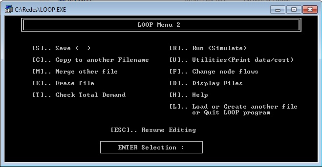 El loko civil: PROGRAMA DISEÑO DE REDES AGUA POTABLE (LOOP) RESUBIDO 2020