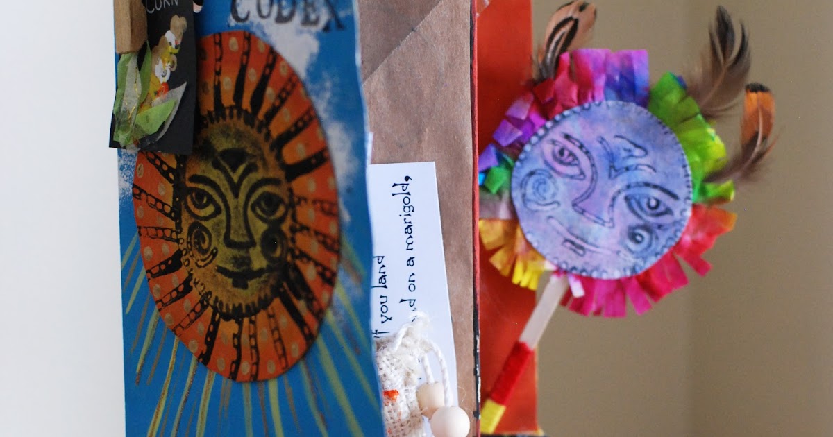 that artist woman: Aztec File Folder books