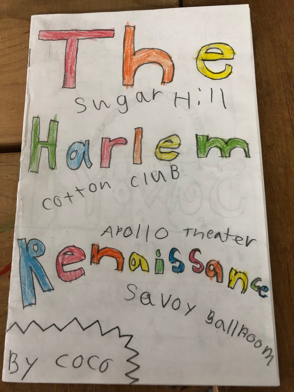 What's Up in Sky: Harlem Renaissance Projects