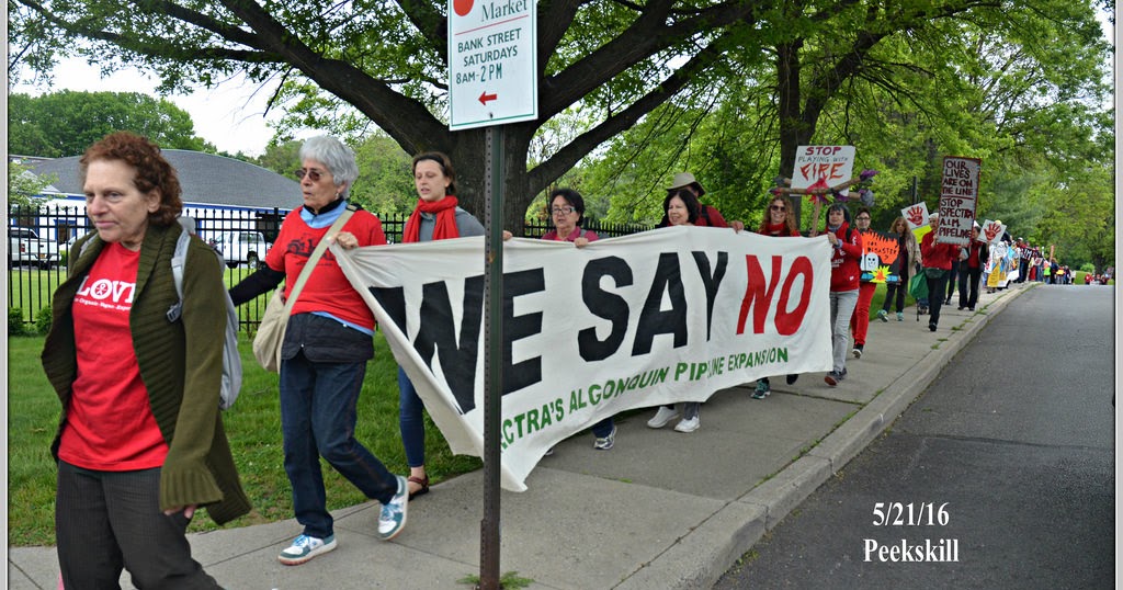 EverythingCroton: PHOTOS 5/21/16 (ALGONQUIN) AIM PIPELINE PROTEST