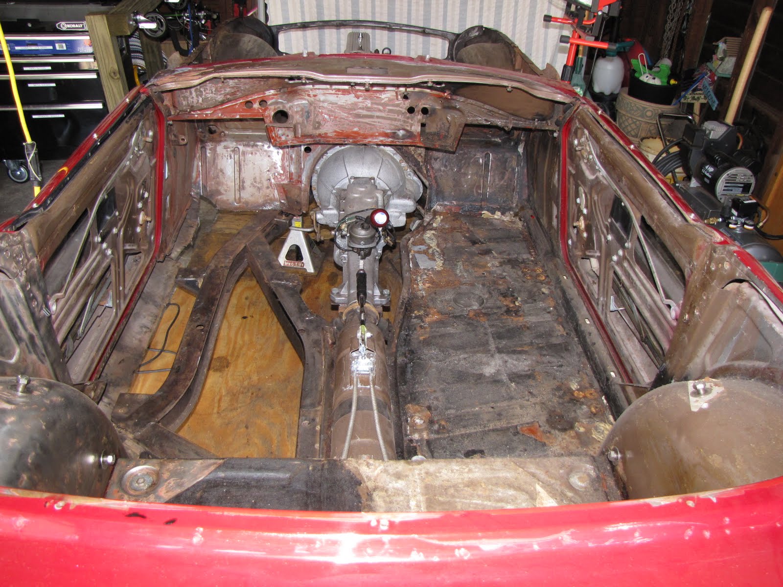 Tripp's TR6: Frame Off Restoration....The Start