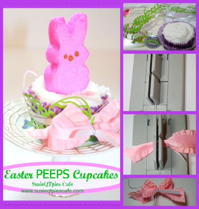 SusieQTpies Cafe: Easter PEEPS Cupcake Recipe & Craft