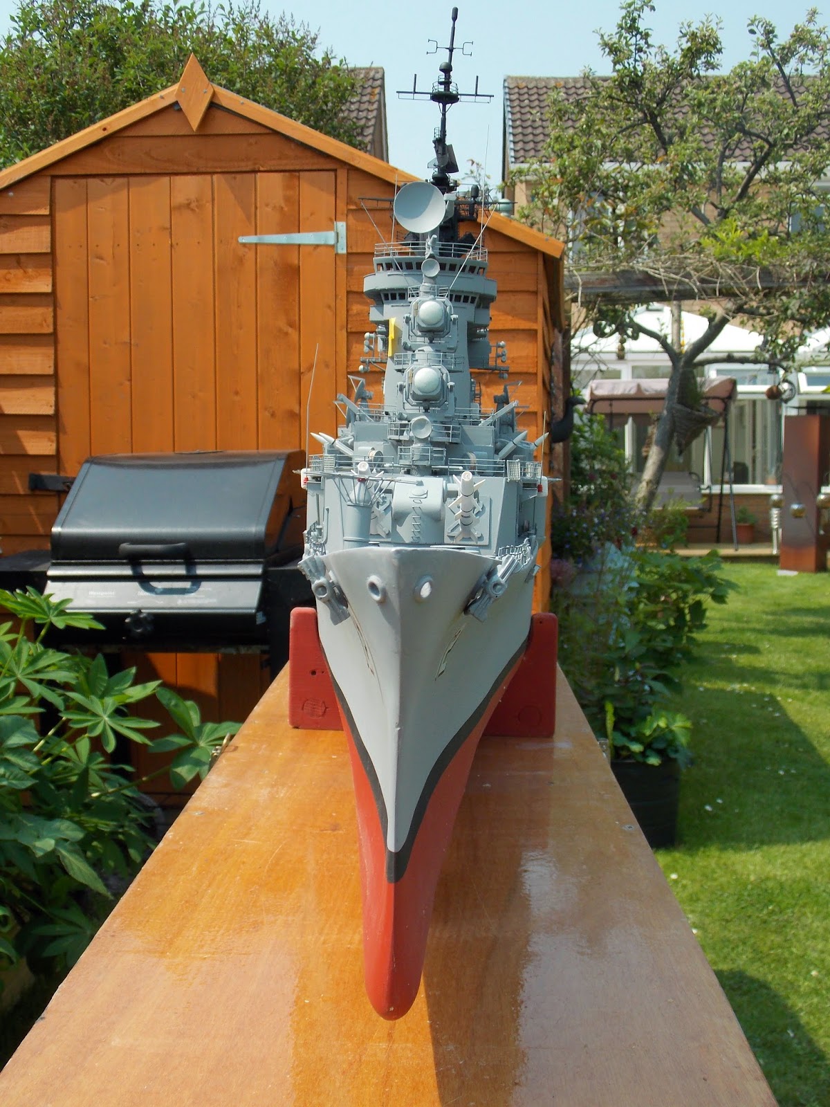 USS Columbus CG12: Completed Model