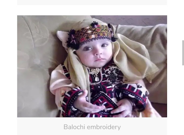Balochi culture dress