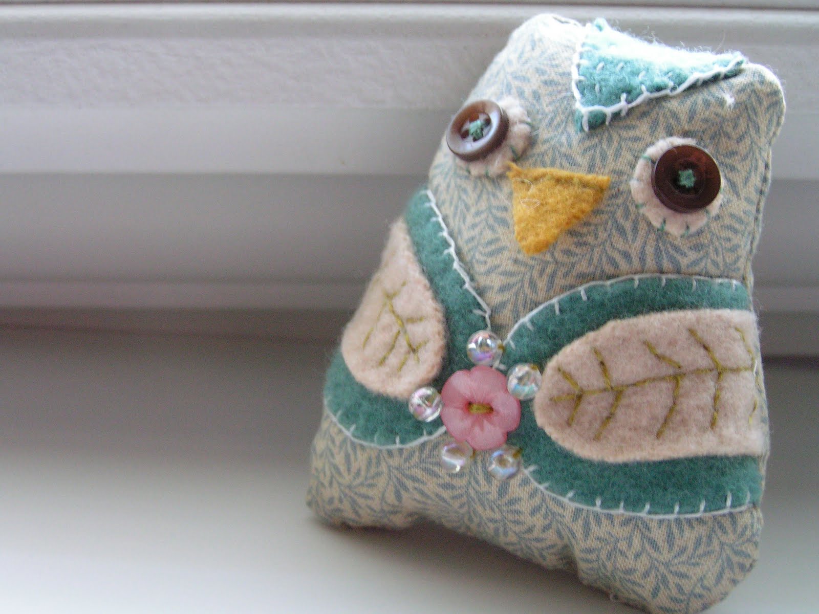 Tea Rose Home: Hoot Hoot ~ Crate & Barrel Inspired Owl Ornament