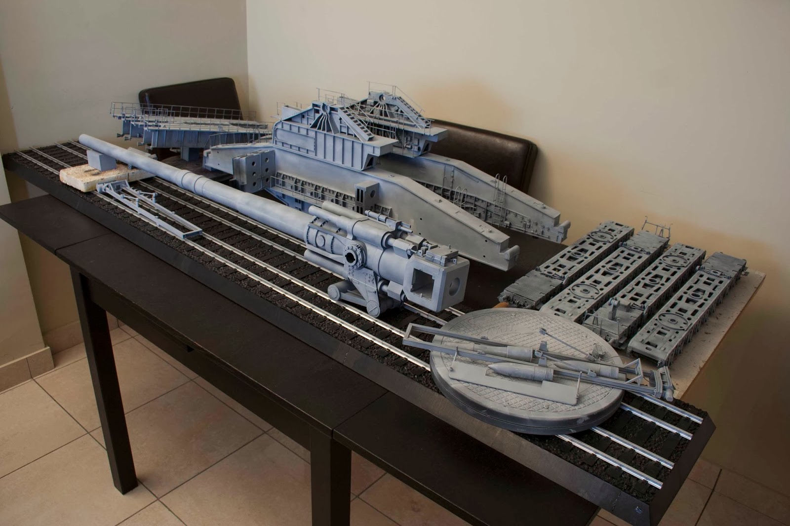 hobbyjm: Dora Railway Gun Model de Metal Troops Creations a 1/35 (7ª parte)