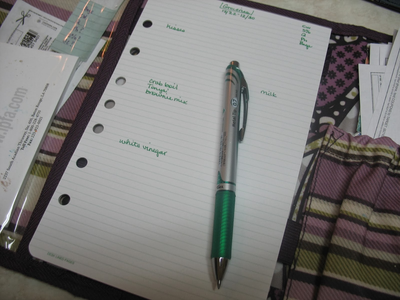 Checking Off Your Lists: A How-To Guide | Giftie Etcetera: Checking Off ...