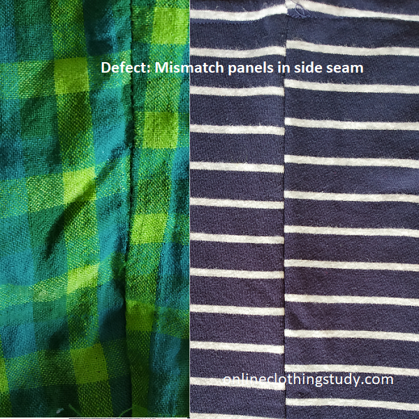 List of Garment Defects with Images