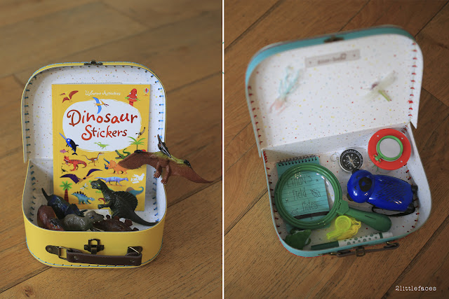 2 Littlefaces: Explorers, Adventurers and Dinosaurs Oh My! - DIY Gift Idea