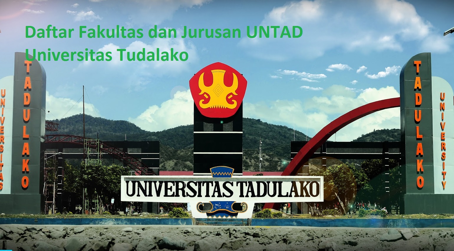 Daftar Fakultas dan Jurusan UNTAD Universitas Tudalako Palu Terbaru ...