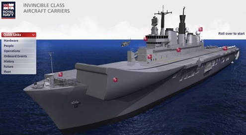 Dunia Militer Etc: Invincible class - Kapal Induk Inggris