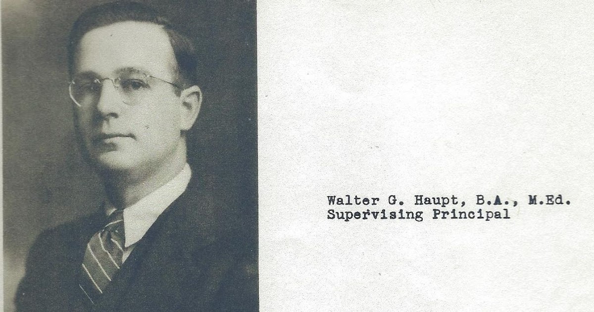 Awesome Austin: Walter G. Haupt, Supervising Principal, Austin ...