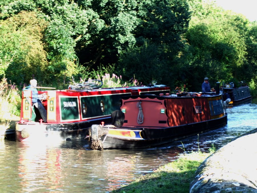 Halfie: Meeting nb Kyle on Shenton Aqueduct