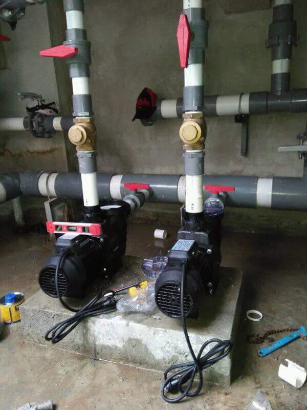 ALBIAN POOL: PEMIPAAN RUANG POMPA KOLAM RENANG