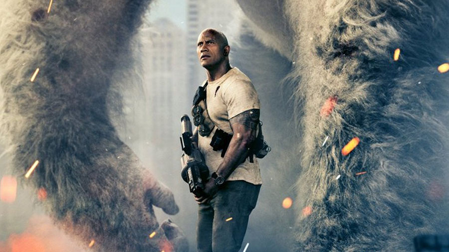 The Last Thing I See: 'Rampage' Trailer: Dwayne Johnson And A Giant ...