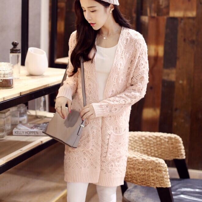 Cardigan Rajut Wanita Yang Stylish Untuk Hari Raya