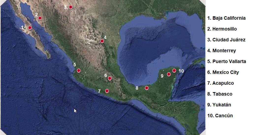 Backpacker Game Solutions: Geography Teacher - Mexico