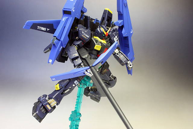 GUNDAM GUY: RG 1/144 Gundam Mk-II Titans: G-Defenser & Flying Armor ...