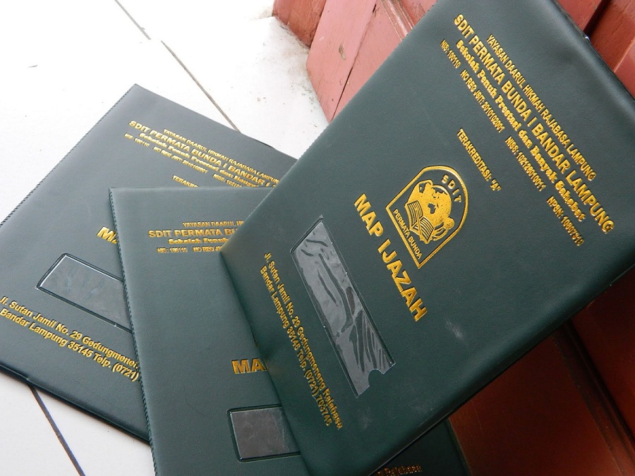 Cetak Map Raport dan Ijazah untuk Siswa Baru - Map Raport k13 | Map ...