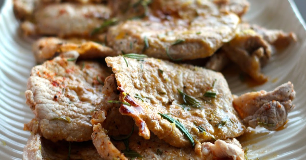 As Minhas Receitas: Bifinhos do Lombo na Frigideira com Alho e Alecrim