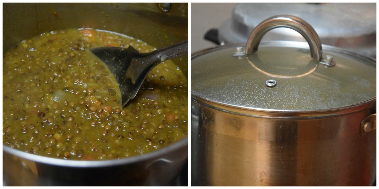 Poornima's Cook Book: Whole Masoor dhal / Masala Masoor Dal Recipe