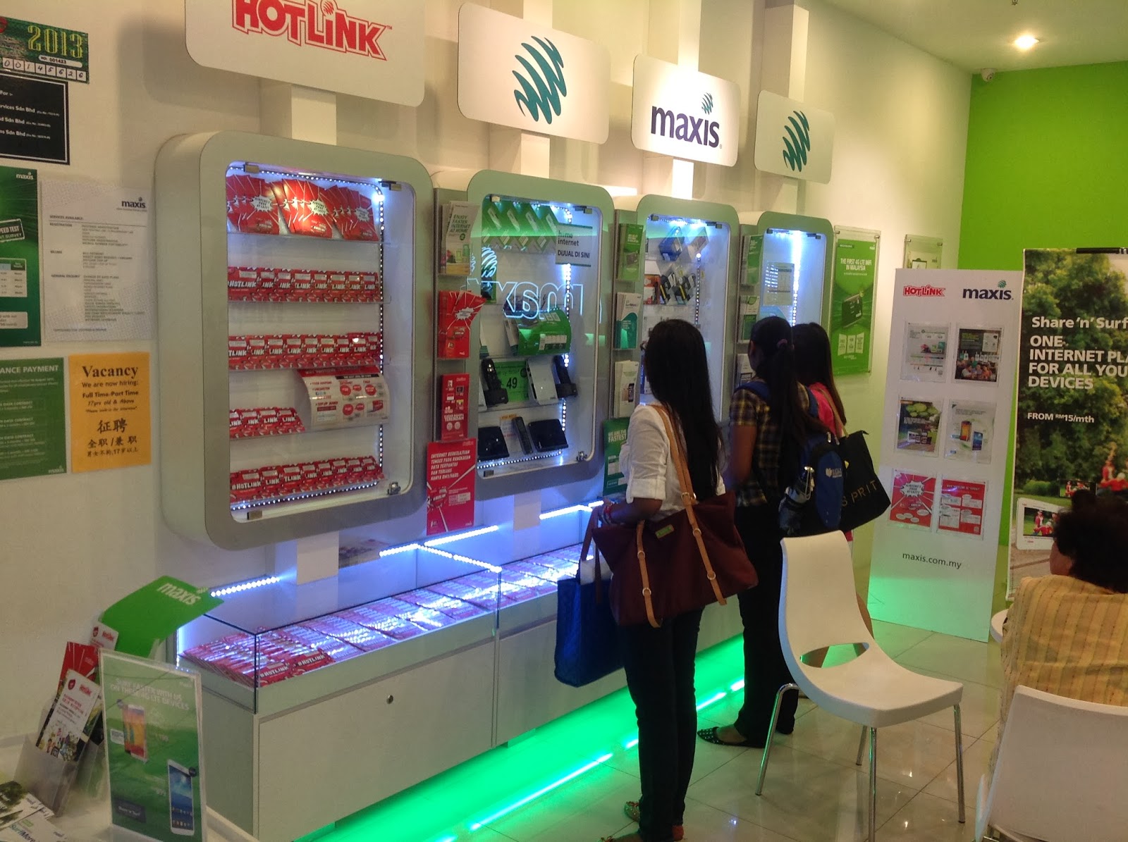 -MOBILE SERVICES- : MAXIS SERVICE CENTRE