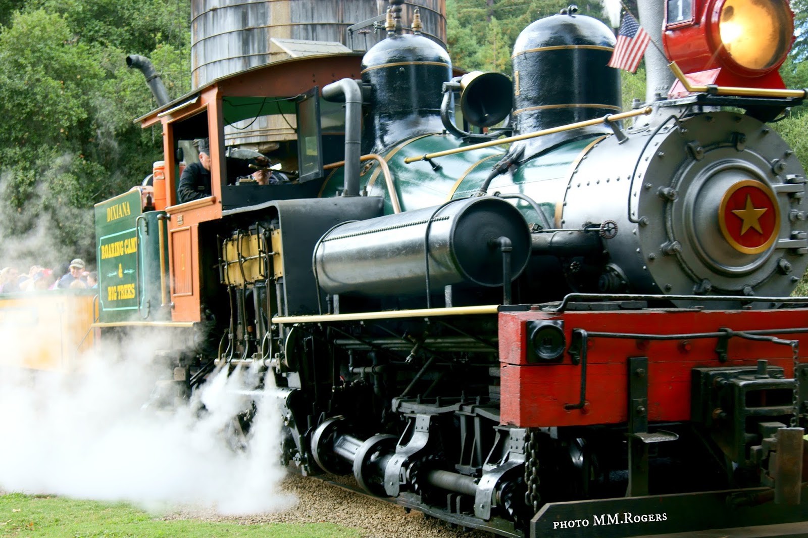 MM.Rogers Photographs: Steam Train at Roaring Camp