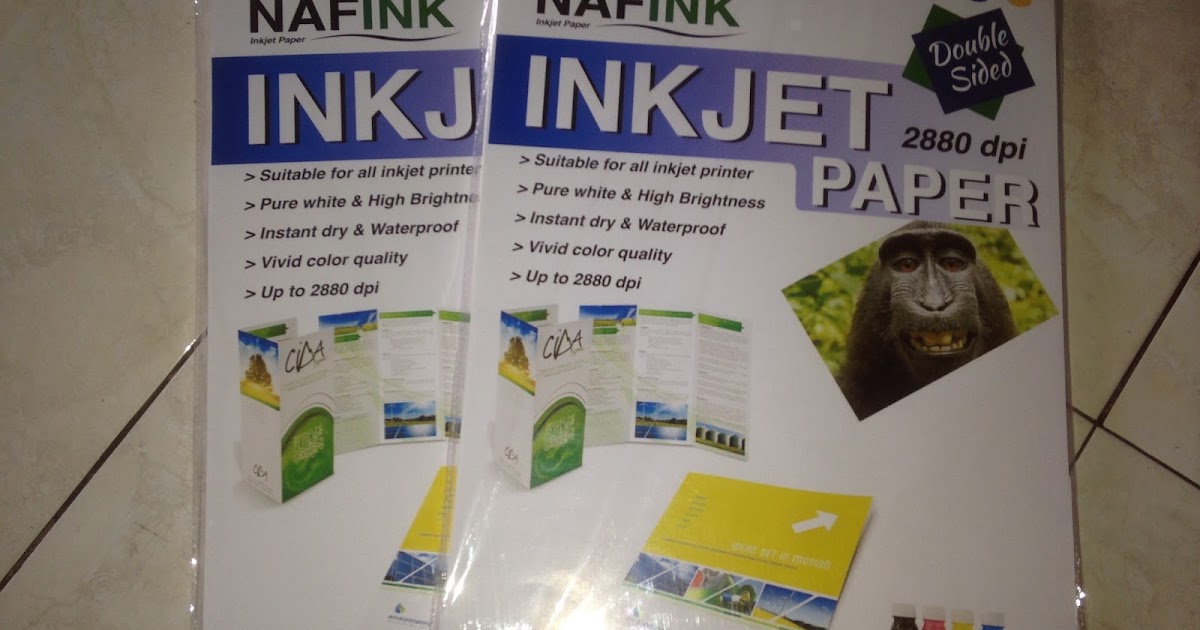 Jual Kertas Foto Printer Double Sided Matte Inkjet Paper A3 230 Gsm Isi ...