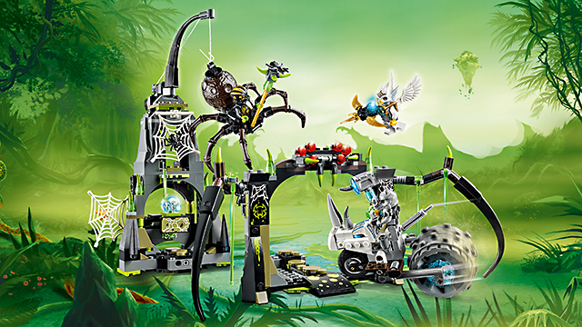 Обзоры, LEGO, Обзоры LEGO: Обзор набора #70133 Пещера Спинлин