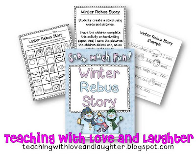 Freebielicious: Winter Rebus Story