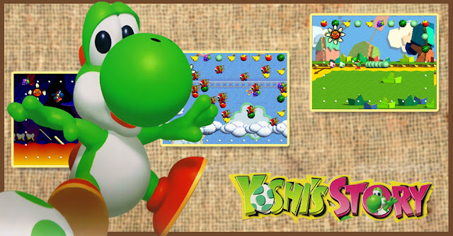 Yoshi’s Story (N64) é uma colorida aventura em busca da felicidade ...